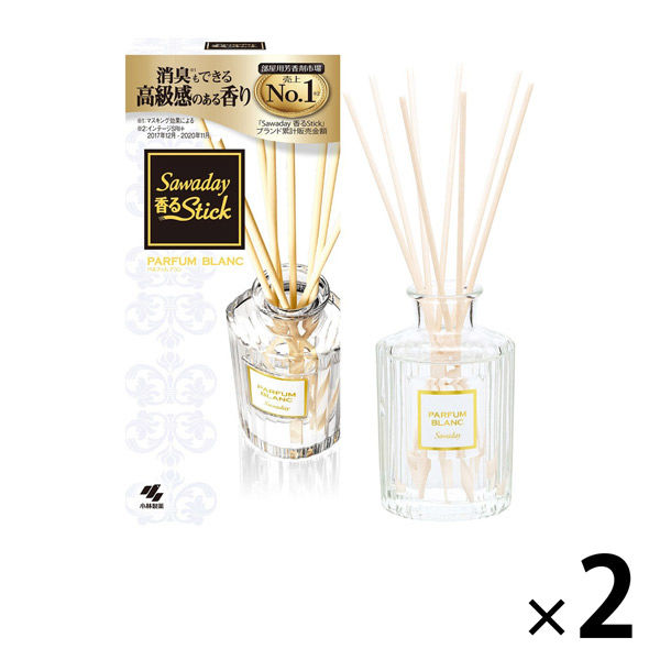 小林製薬 Sawaday 香るStick PARFUM パルファム・ブラン 本体 70mL×2個 Sawaday 香るStick 部屋用（芳香剤、消臭剤） - 最安値・価格比較 - Yahoo ...