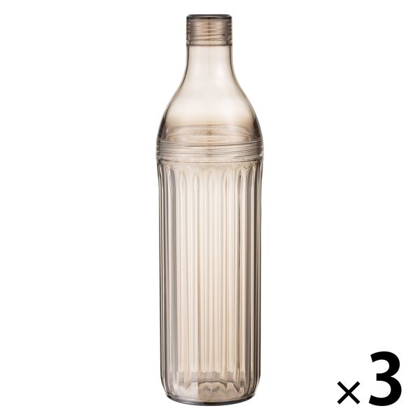 シービージャパン LS ボトル 1.0L（グレイッシュブラウン）× 3セット 水差し、ピッチャー - 最安値・価格比較 - Yahoo!ショッピング｜口コミ・評判からも探せる