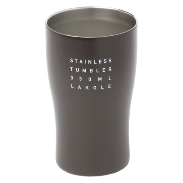 LAKOLE LAKOLE なめらか真空タンブラー M 330ml （ブラック） 【1個】 タンブラー - 最安値・価格比較 - Yahoo!ショッピング｜口コミ・評判からも探せる