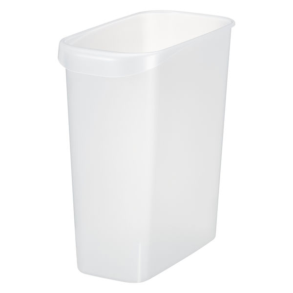 ASKUL アスクル Matakul くず入れ角 使用済みクリアホルダーからつくった再生材50%配合 8L GGYA312（半透明） Matakul（ASKUL） ゴミ箱、ダストボックス ...