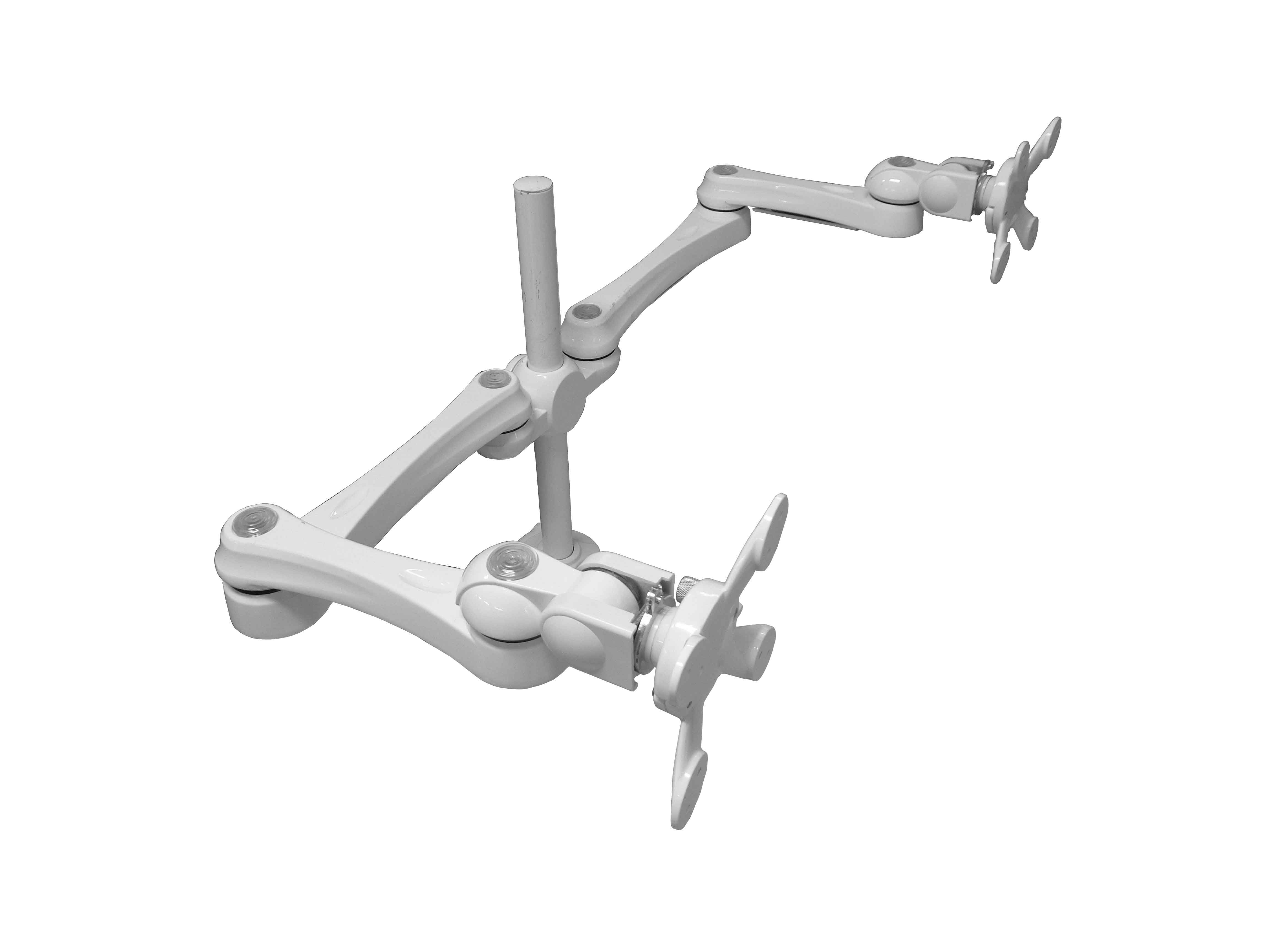 MODERNSOLID 水平多関節アーム LA-515-5Q-WH 2画面モデル（白色） モニターアーム - 最安値・価格比較 - Yahoo!ショッピング｜口コミ・評判からも探せる