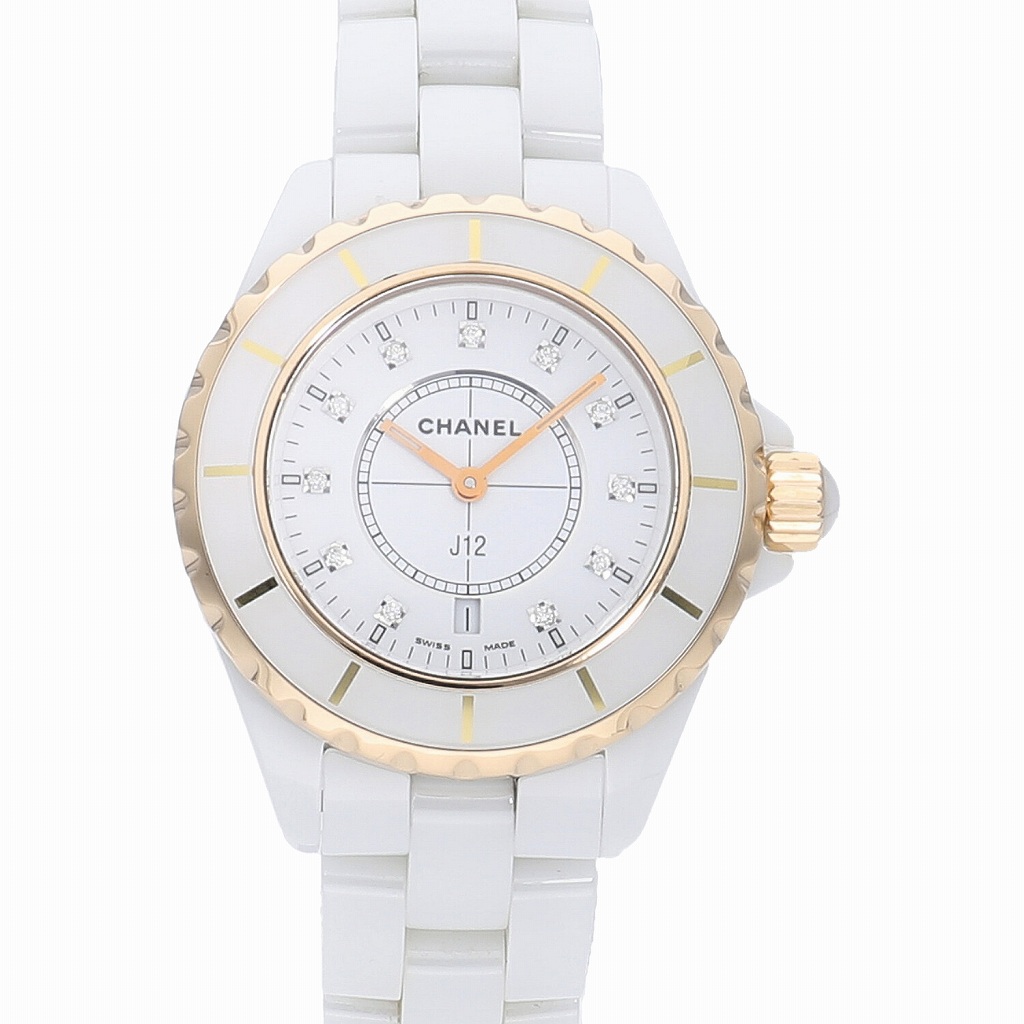 シャネル J12 H2181（WH/ダイヤ） レディース腕時計 - 最安値・価格比較 - Yahoo!ショッピング