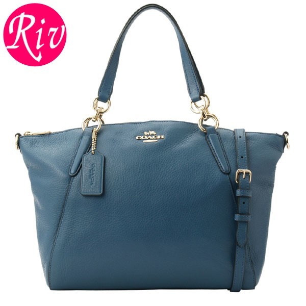 COACH スモール ケルシー サッチェル ショルダーバッグ F26917 IMN2E （ブルー） レディースショルダーバッグ - 最安値 ...