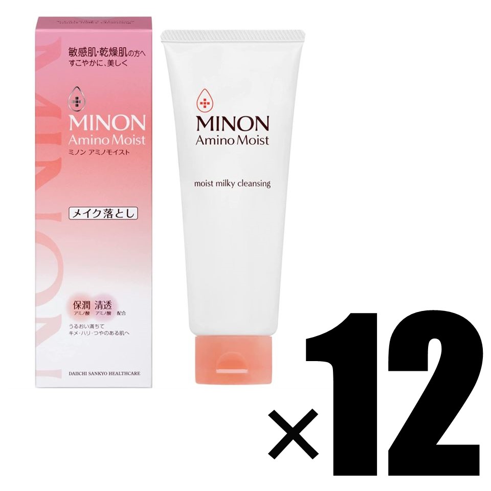 第一三共ヘルスケア ミノン アミノモイスト モイストミルキィ クレンジング 100g ×12 MINON クレンジング - 最安値・価格比較 - Yahoo!ショッピング｜口コミ・評判からも探せる