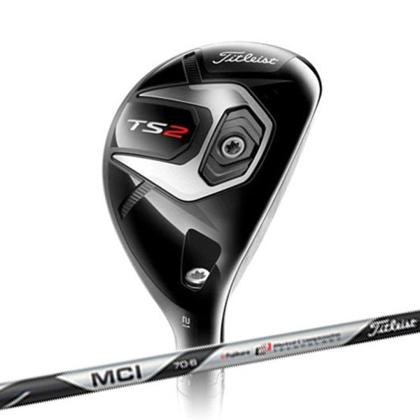 Titleist タイトリスト TS2 UTILITY METAL [Titleist MCI Matte Black 70 （カーボン ...
