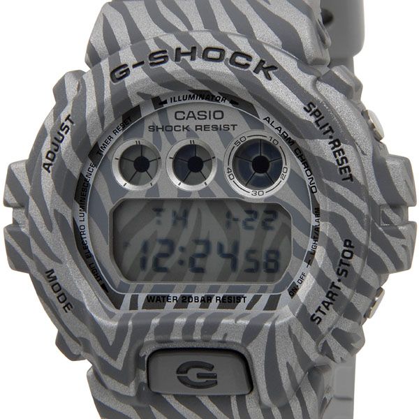 CASIO G-SHOCK ZEBRA Camouflage Series 海外モデル DW-6900ZB-8 G-SHOCK メンズウォッチ ...