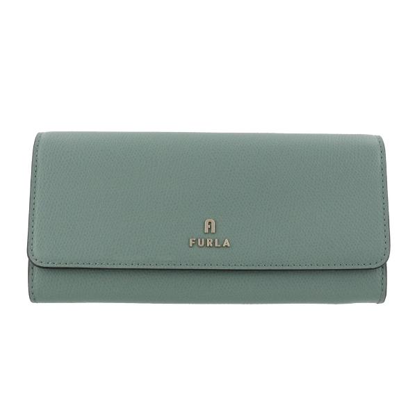 FURLA フルラ Camelia 長財布 WP00317 ARE000 2042S（MINERAL GREEN＋FELCE int ...