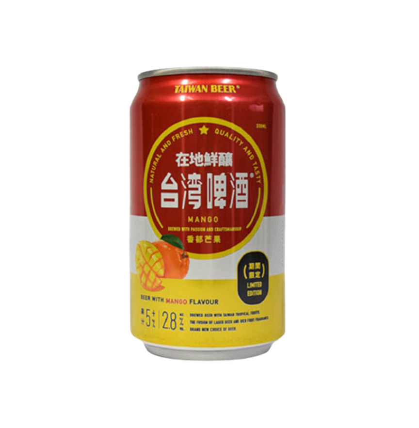 台湾ビール 台湾ビール マンゴー 330ml 缶 1本 輸入ビール - 最安値・価格比較 - Yahoo!ショッピング｜口コミ・評判からも探せる