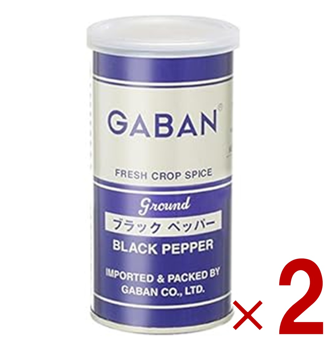 GABAN GABAN ブラックペッパー グラウンド 100g×2缶 調味料 胡椒(こしょう) - 最安値・価格比較 - Yahoo!ショッピング