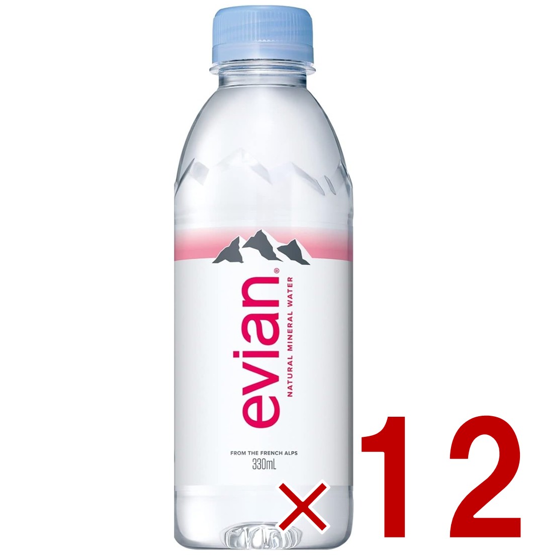evian エビアン 330ml × 12本 ペットボトル ミネラルウォーター、水 - 最安値・価格比較 - Yahoo!ショッピング｜口コミ・評判からも探せる