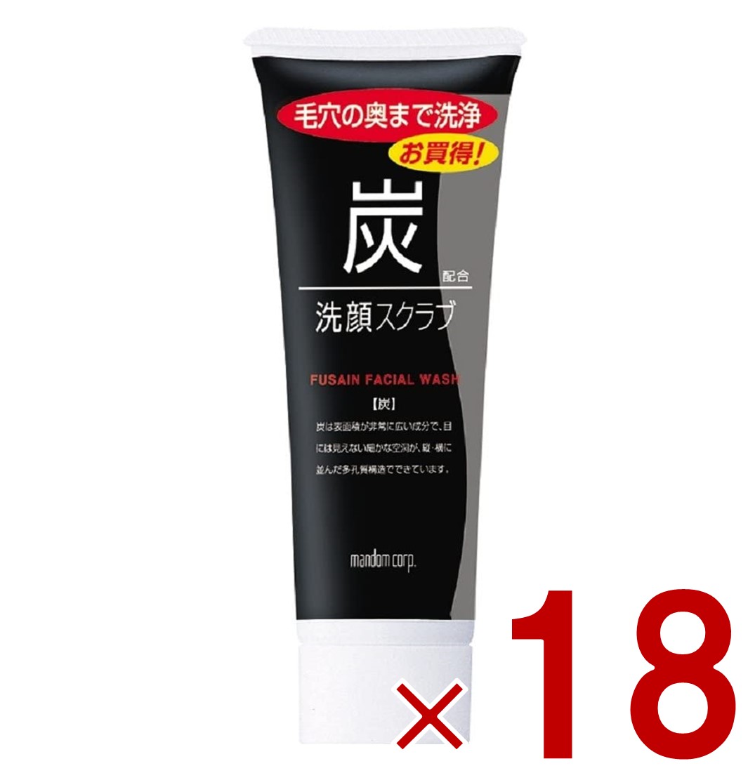 mandom マンダム 炭洗顔スクラブ 100g×18 男性用洗顔料 - 最安値・価格比較 - Yahoo!ショッピング｜口コミ・評判からも探せる