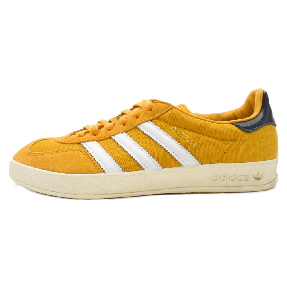 adidas GAZELLE INDOOR "PRELOVED YELLOW FOOTWEAR WHITE DARK BLUE" IE0540 ...
