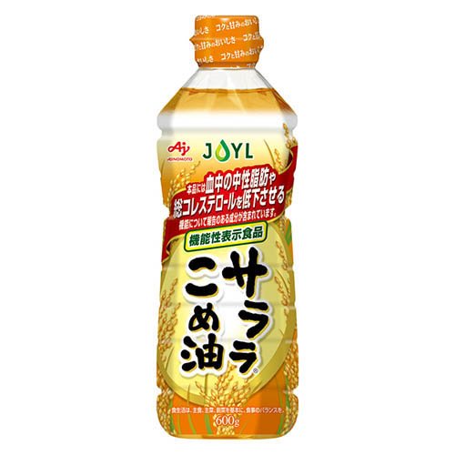 JOYL J-オイルミルズ JOYL AJINOMOTO サララこめ油 600g×1本 米油 - 最安値・価格比較 - Yahoo!ショッピング｜口コミ・評判からも探せる