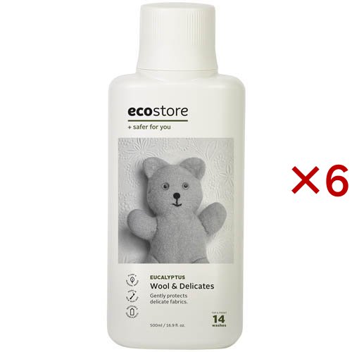 ecostore ecostore デリケート＆ウールウォッシュ ユーカリの香り 500mL × 6個 液体洗剤 - 最安値・価格比較 - Yahoo!ショッピング｜口コミ・評判からも探せる