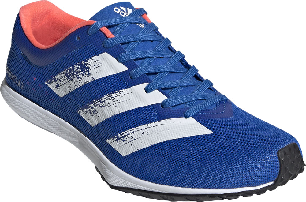 adidas アディゼロ ベコジ2.0 EG1192 （グローリーブルー×フットウェアホワイト×ソーラーレッド） メンズランニングシューズ ...