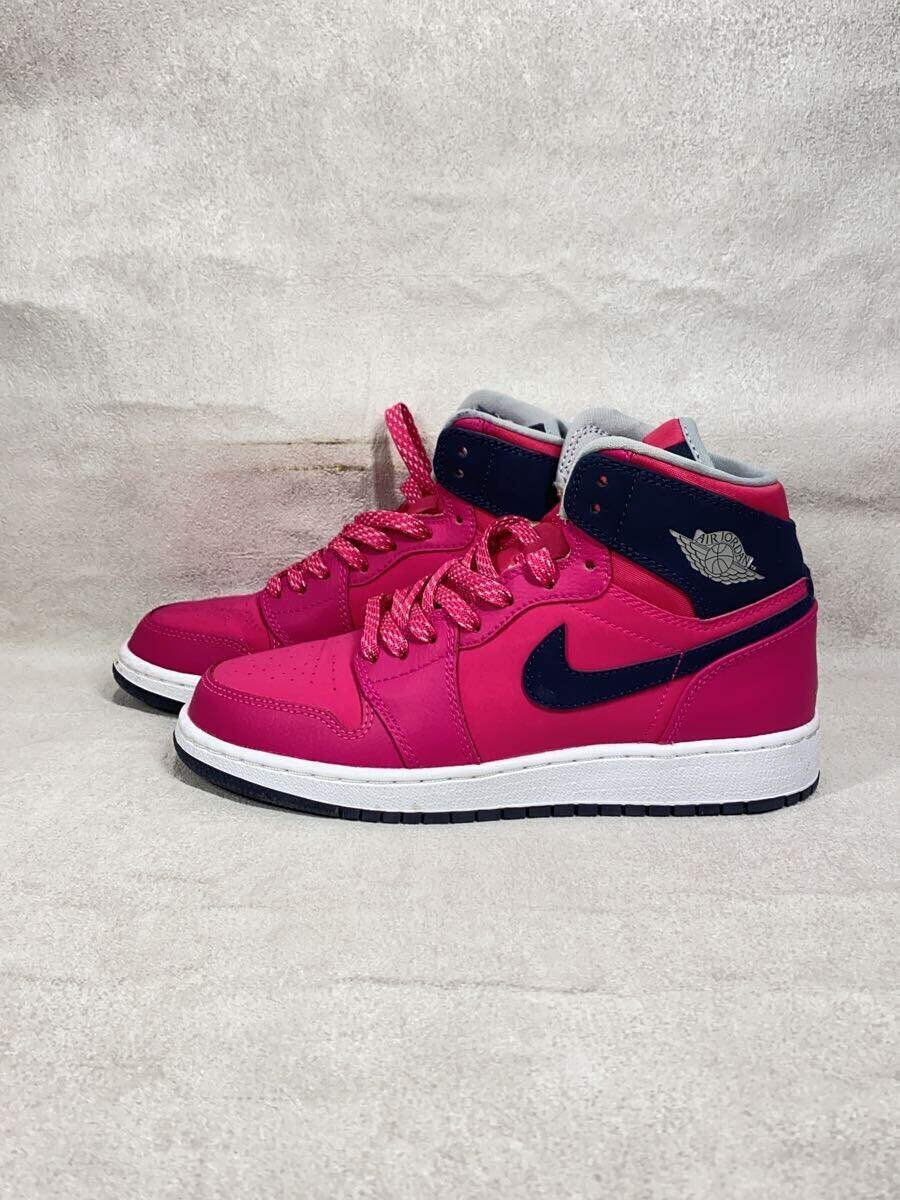 NIKE AIR JORDAN 1 RETRO HIGH GS "VIVID PINK" 332148-609 （ビビッドピンク/ダークオブ ...