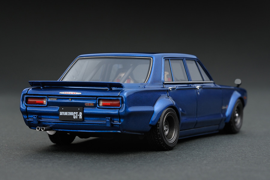 ignition model Nissan Skyline 2000 GT-R （PGC10） Semi Works Blue （1/43 ...