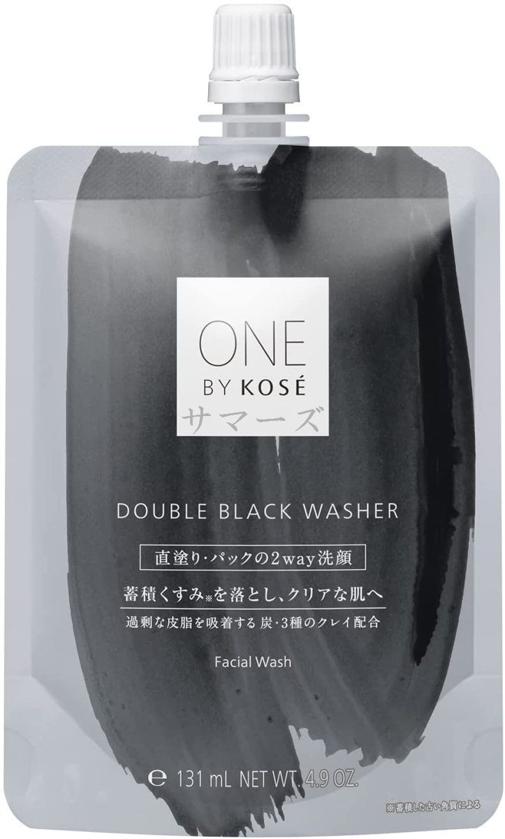 ONE BY KOSE ONE BY KOSE ダブル ブラック ウォッシャー 140g ×2 洗顔 - 最安値・価格比較 - Yahoo!ショッピング｜口コミ・評判からも探せる