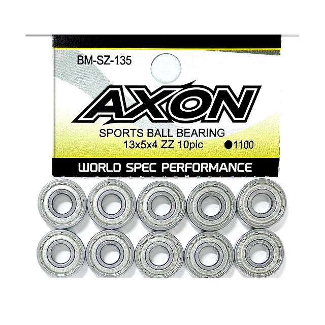 AXON SPORTS BALL BEARING 13x5x4 ZZ 10pic BM-SZ-135 ラジコンパーツ、アクセサリー - 最安値 ...