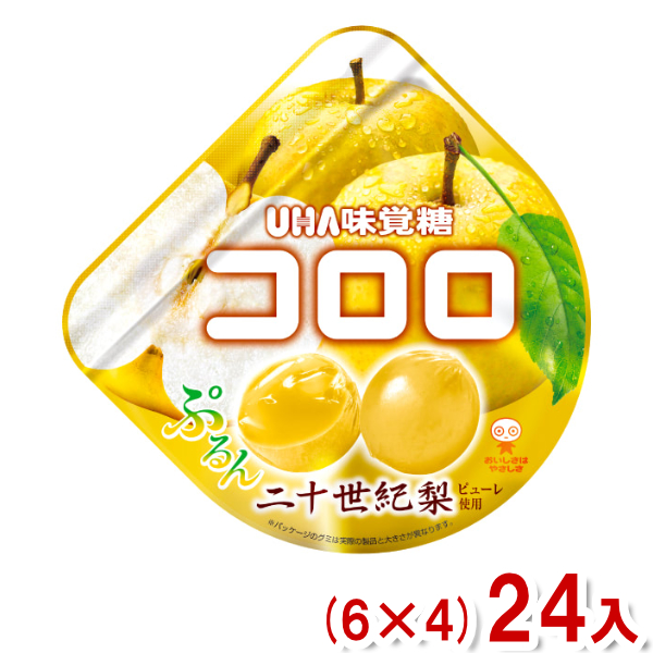 UHA味覚糖 UHA味覚糖 コロロ 二十世紀梨 40g×24袋 グミ、ジェリービーンズ - 最安値・価格比較 - Yahoo!ショッピング｜口コミ・評判からも探せる