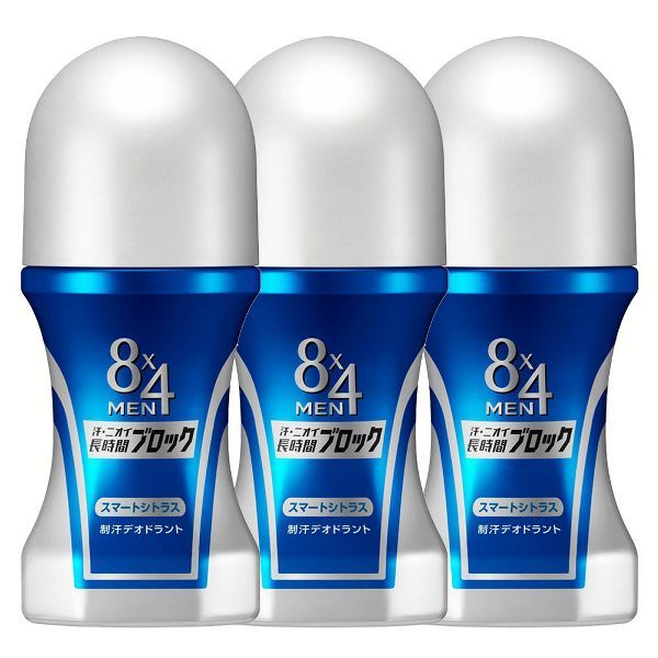 Kao 8×4 MEN ロールオン スマートシトラス 60ml 花王 ×3個 8×4 MEN 制汗、デオドラント剤 - 最安値・価格比較 - Yahoo!ショッピング｜口コミ・評判からも探せる