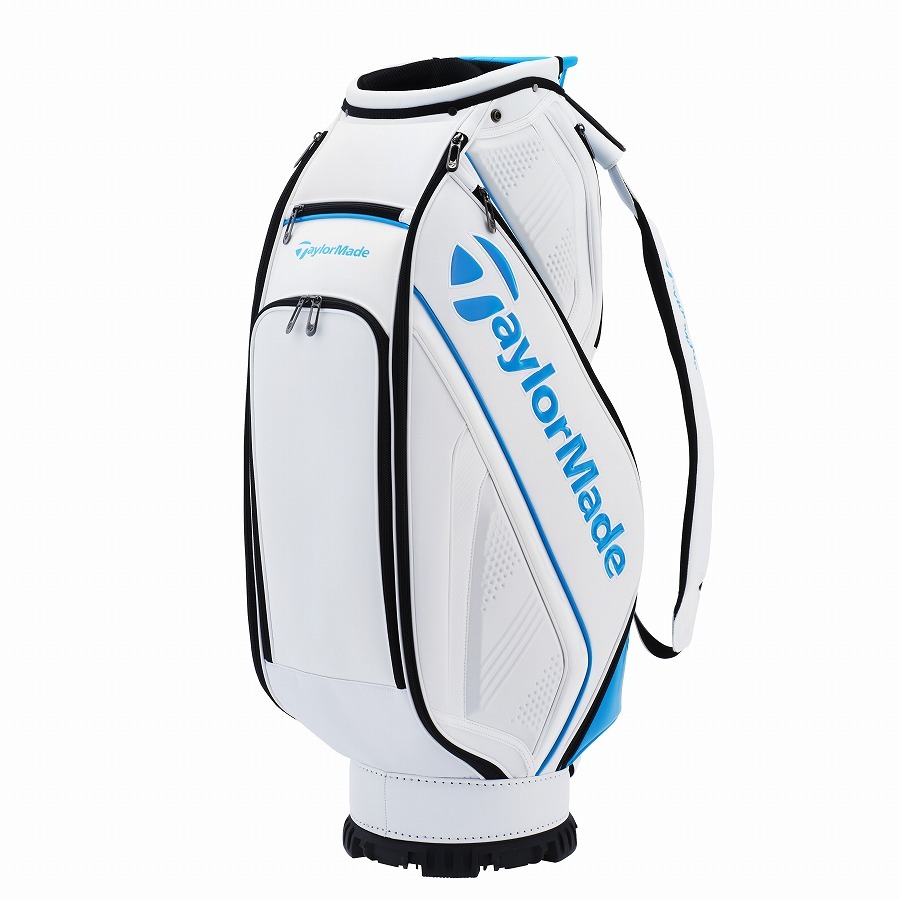 TaylorMade TaylorMade TD248 オーステック キャディバッグ N92834（ホワイト/スカイブルー） キャディバッグ ...