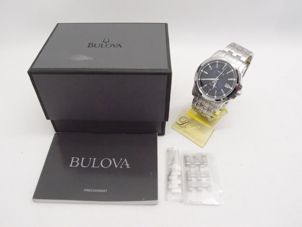 ブローバ プレシジョニスト 96B159（BL/SS） メンズ腕時計 - 最安値・価格比較 - Yahoo!ショッピング｜口コミ・評判からも探せる