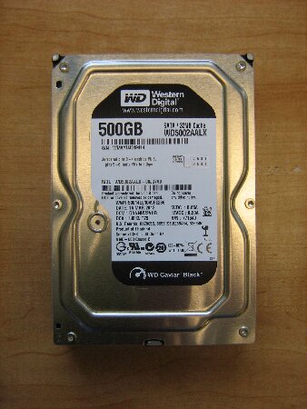 Western Digital WD5002AALX [WD Black 500GB SATA3 32MBキャッシュ] 内蔵型ハードディスク ...