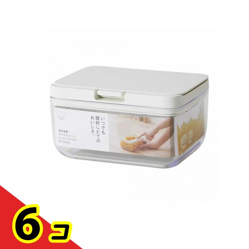 marna GOOD LOCK CONTAINER 保存容器 ワイドショート （ホワイト） K762W 【6個】 GOOD LOCK CONTAINER 食品保存容器 - 最安値・価格比較 ...