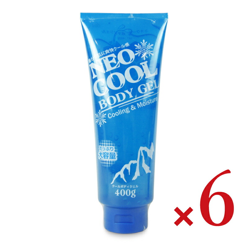 NEO COOL ネオクール ボディジェル 400g×6 ボディジェル - 最安値・価格比較 - Yahoo!ショッピング