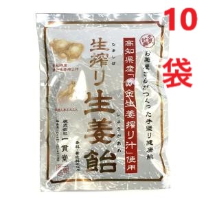 一貫堂 生搾りしょうが飴 90g×10袋 飴、ソフトキャンディ - 最安値・価格比較 - Yahoo!ショッピング｜口コミ・評判からも探せる