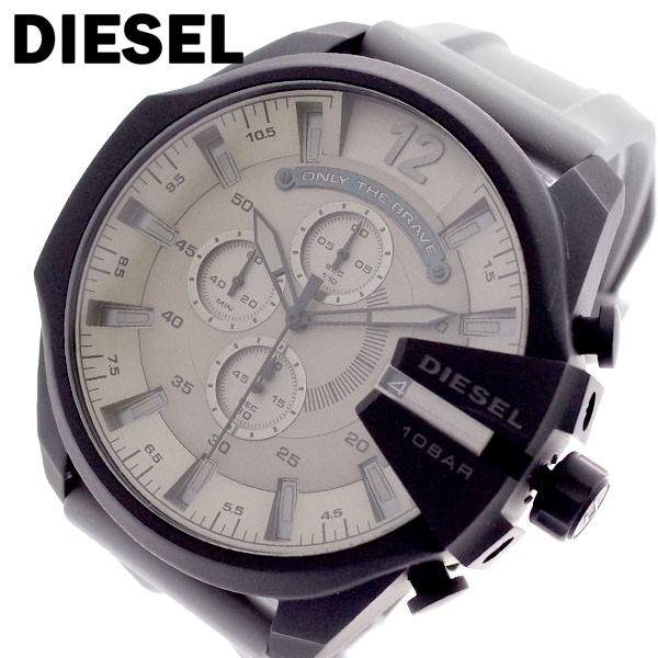 DIESEL メガチーフ DZ4496 （Gray/Black） メンズ腕時計 - 最安値・価格比較 - Yahoo!ショッピング