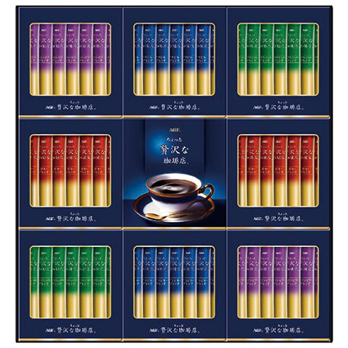 AGF ちょっと贅沢な珈琲店 スティック ブラック ギフト 4種56本 ZST-30×4 ちょっと贅沢な珈琲店 インスタントコーヒー - 最安値・価格比較 - Yahoo!ショッピング｜口コミ ...