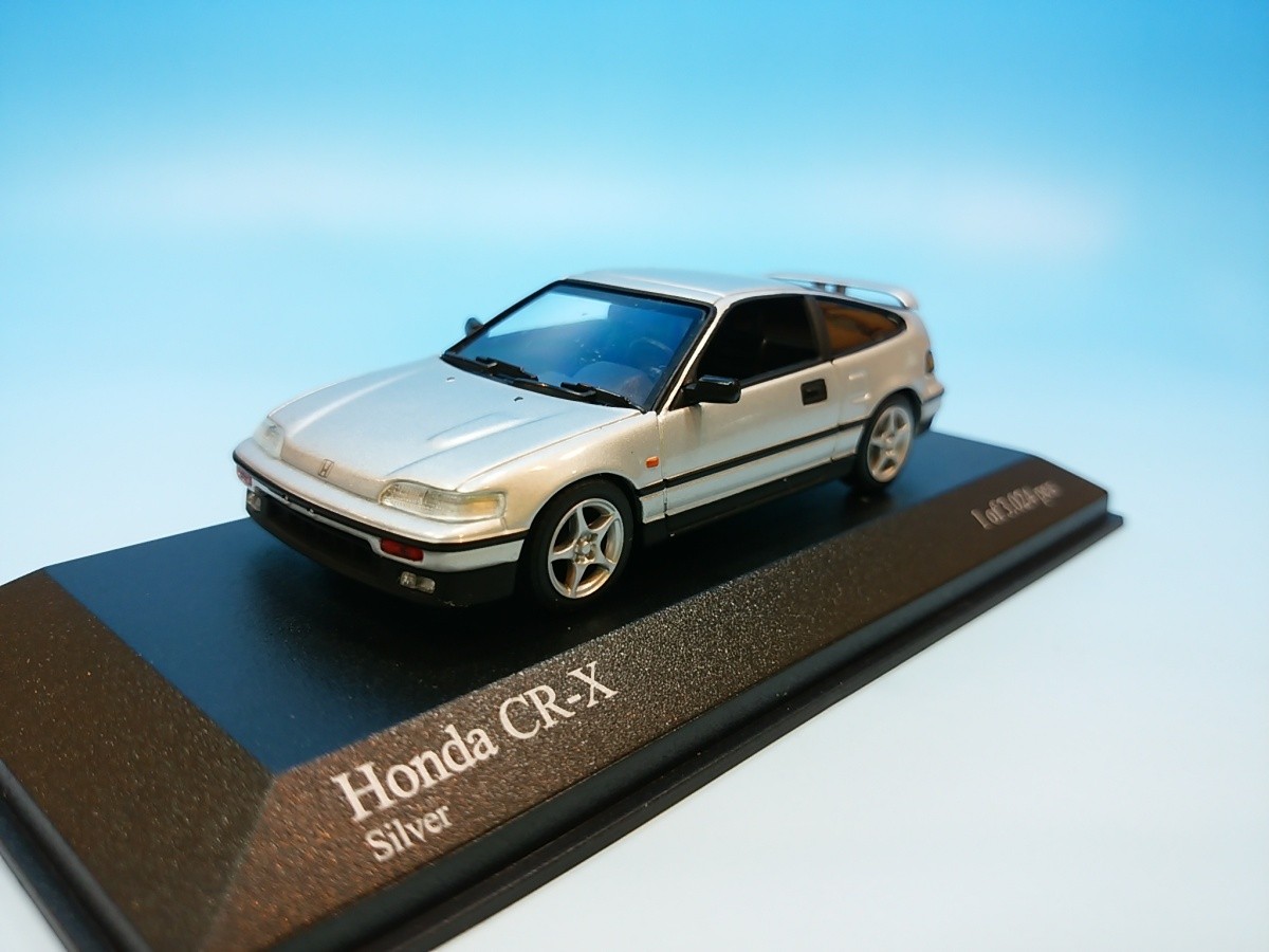 ミニチャンプス ホンダ CR-X 1989 シルバー （1/43スケール MAXICHAMPS 430161526） おもちゃのミニカー - 最安値・価格比較 - Yahoo!ショッピング ...