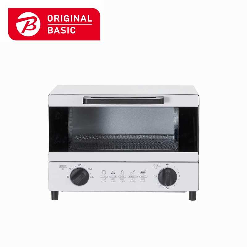 温度調節機能付きオーブントースター （ホワイト）OB-T200C-W トースター - 最安値・価格比較 - Yahoo!ショッピング｜口コミ・評判からも探せる