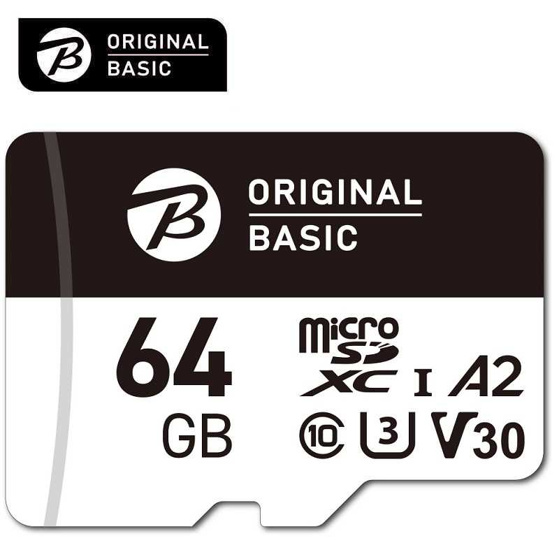 BicCamera ORIGINAL BASIC BicCamera ORIGINAL BASIC OBB-MSD1-064-BK （64GB） MicroSDメモリーカード - 最安値・価格 ...