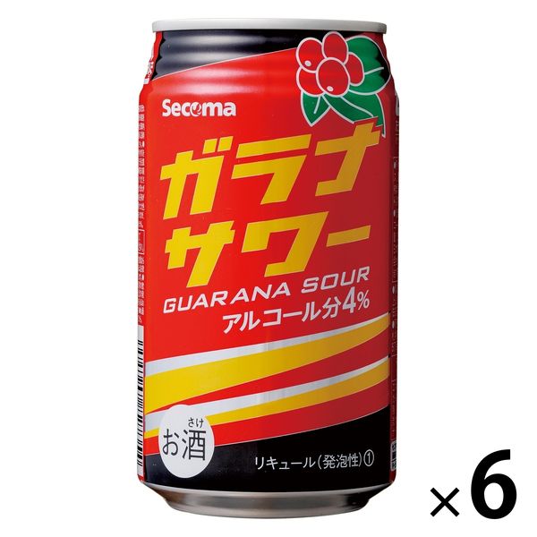 Secoma Secoma ガラナサワー 350ml缶 6本 サワー、缶チューハイ - 最安値・価格比較 - Yahoo!ショッピング｜口コミ・評判からも探せる