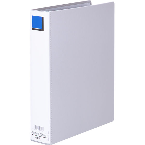 ASKUL アスクル パイプ式ファイル A4タテ 両開き エコノミータイプ とじ厚40mm 背幅56mm グレー 10冊 パイプ式ファイル - 最安値・価格比較 - Yahoo!ショッピング ...