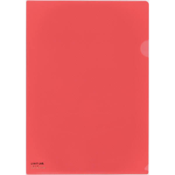 LIHIT LAB. リヒトラブ カラークリヤーホルダー A4（赤）F78-3×5枚 クリアホルダー - 最安値・価格比較 - Yahoo!ショッピング｜口コミ・評判からも探せる