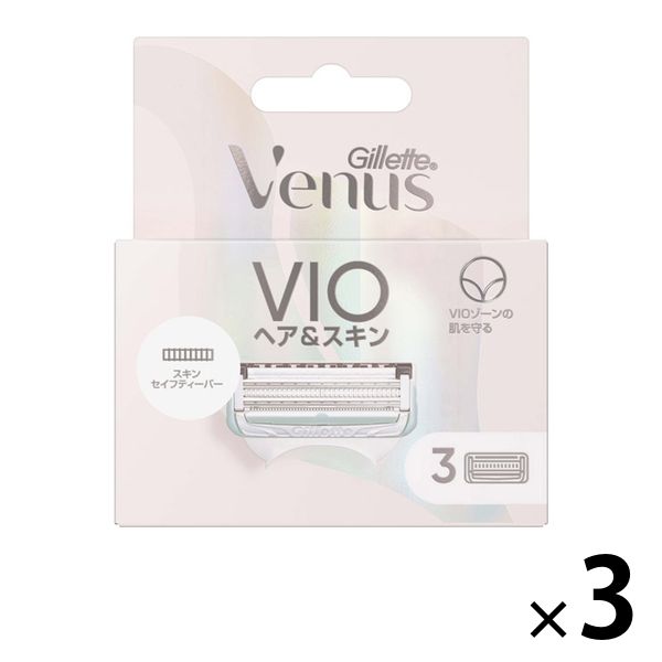 P&G ジレット ヴィーナス VIOカミソリ 替刃（3コ入）3個 P＆Gプレミアムビューティ レディース剃刀 - 最安値・価格比較 - Yahoo!ショッピング｜口コミ・評判からも探せる