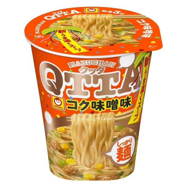 東洋水産 MARUCHAN QTTA コク味噌味 82g × 3個 MARUCHAN QTTA カップラーメン - 最安値・価格比較 - Yahoo!ショッピング｜口コミ・評判からも探せる