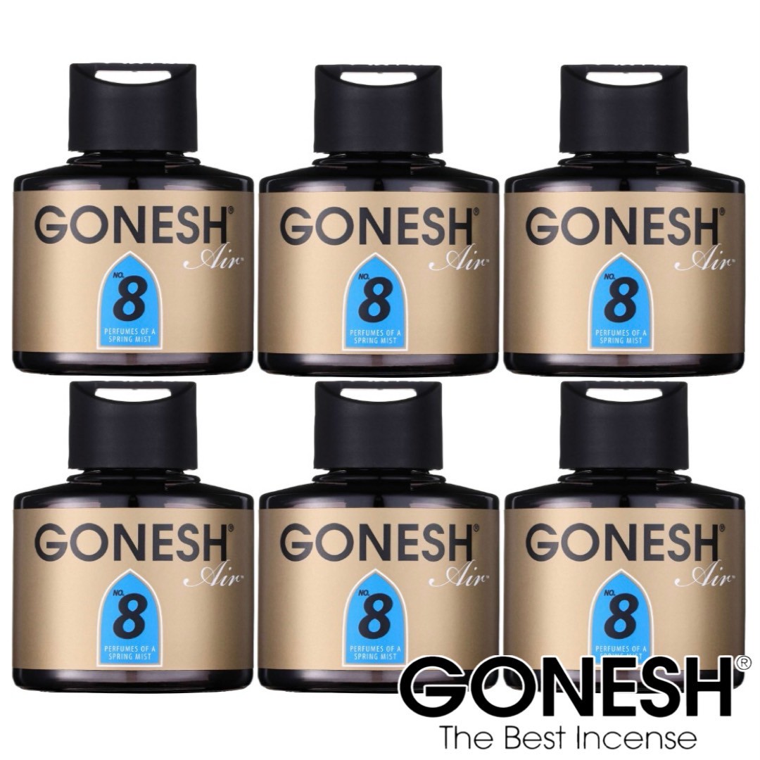 GONESH GONESH リキッドエアフレッシュナー No.8 74ml×6個 自動車用 消臭、芳香剤 - 最安値・価格比較 - Yahoo!ショッピング