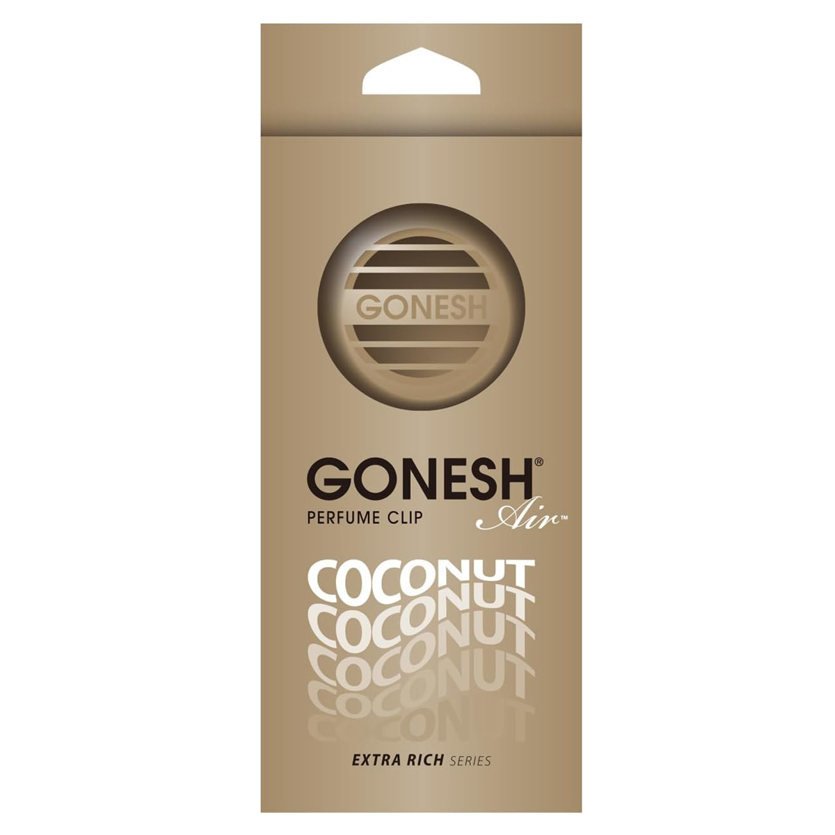 GONESH GONESH パフュームクリップ ココナッツ×1個 自動車用 消臭、芳香剤 - 最安値・価格比較 - Yahoo!ショッピング