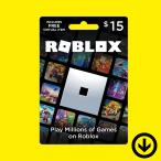 Roblox ギフトカード ($15ドル分クレジット) [オンラインコード版] :: ヤッピーデパート