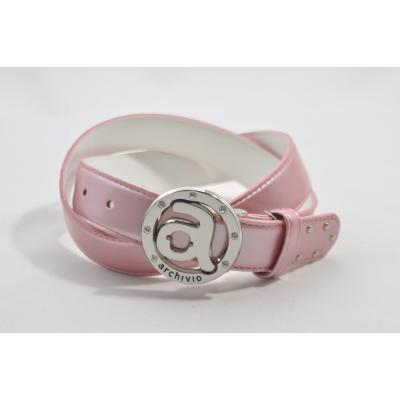 アルチビオ 秋冬 ゴルフ エナメル合皮ロゴベルト レディース A510815