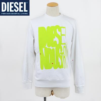 DIESEL メンズトレーナー(色:ホワイト系)の商品一覧 DIESEL メンズトレーナー(色:ホワイト系)の商品一覧