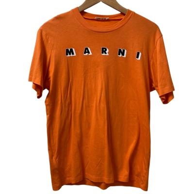 Marni] [マルニ] Tシャツ オレンジ 3D マルニプリント オレンジ メンズ