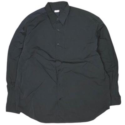 H BEAUTY＆YOUTH エイチ ビューティーアンドユース 24AW ナイロンワッシャーレギュラーカラーシャツ 1211-186-8286 L NAVY 長袖 LIMONTA H BEAUTY＆YOUTH エイチ ビューティーアンドユース 24AW ナイロン