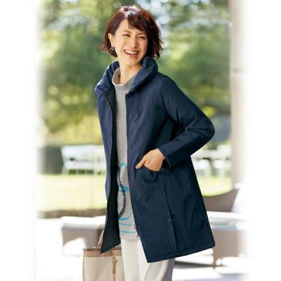 ジャンパー冬40代50代60代シニアアウターレディース着やせ大きいサイズ