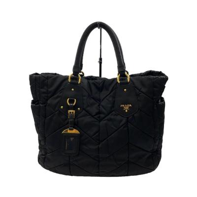 PRADA レディーストートバッグ(バッグ、小物素材:ナイロン PRADA レディーストートバッグ(バッグ、小物素材:ナイロン